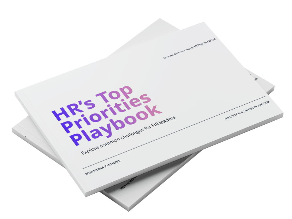 HR'S Top Priorities Playbook - Mdina Partners